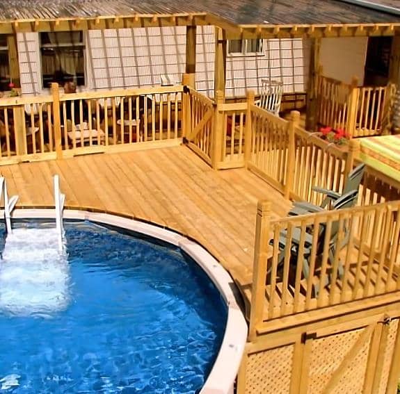 Patio bois Laval Le Gardeur Terrebonne